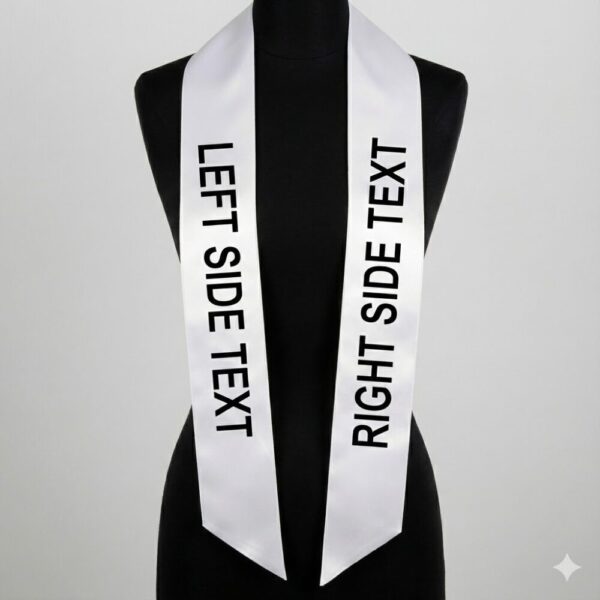 Best Printed Sashes for College Events, Birthday & Wedding